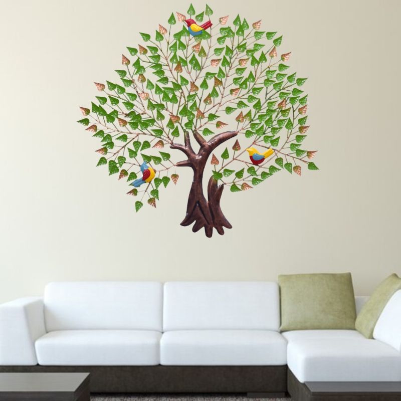 Iron Green Tree Wall Art For Decoration, Home at Rs 800 in Jaipur - ID ...