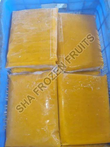 Frozen Alphonso Mango Pulp, Packaging Type : Plastic Packet at Rs 200 ...
