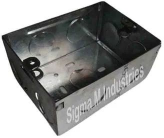 2 Modules Mild Steel Modular Electrical Box at Rs 300 in Chennai - ID ...