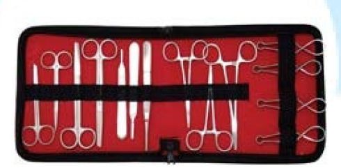 Polished Stainless Steel Suturing Instrument Kit For Hospitals at Best ...