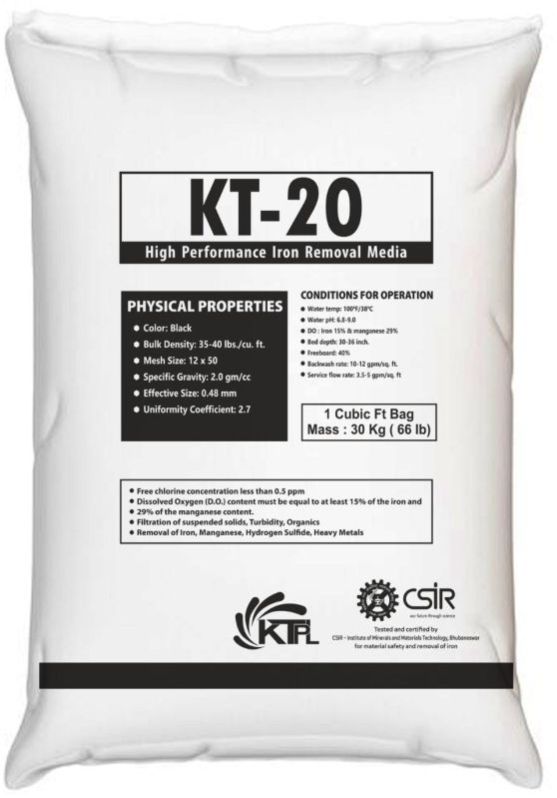 Kynrem Technology Private Limited in Kolkata - Manufacturer of KT-20 IRON REMOVAL MEDIA ...