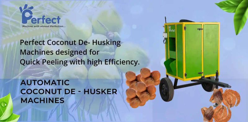 Mild Steel Automatic Coconut Dehusking Machine at Best Price in ...
