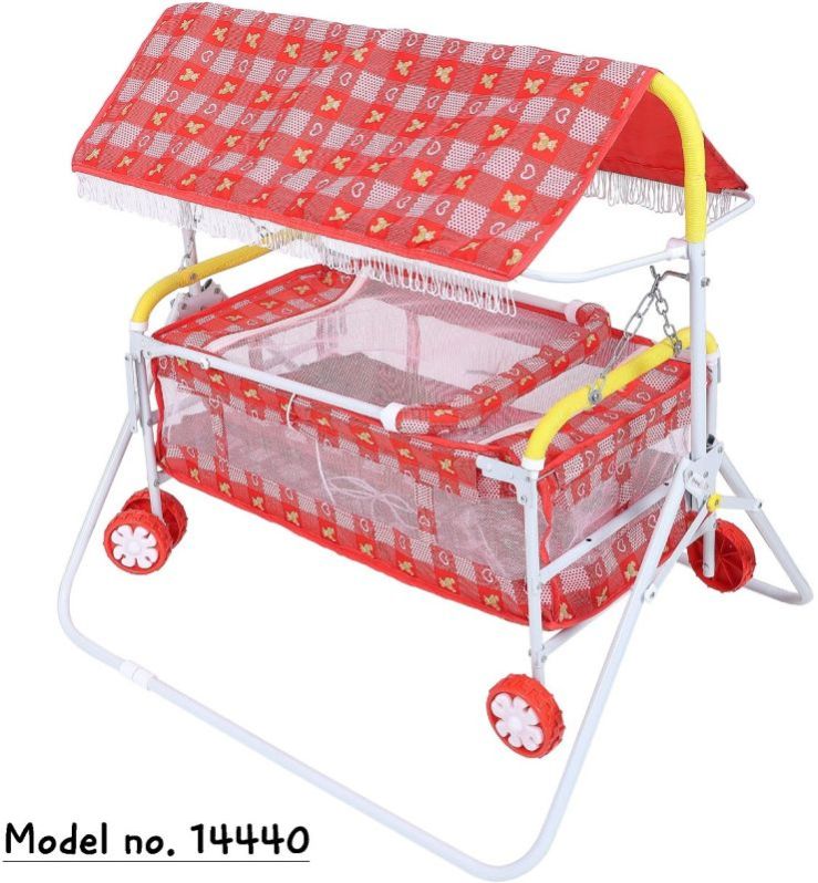 Red Baby Cradle, Frame Material : Metal at Rs 1100 in Delhi - ID: 7701776