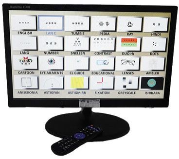 24Inch LED Vision Chart For Clinic, Eye Sight Check Up at Best Price in ...