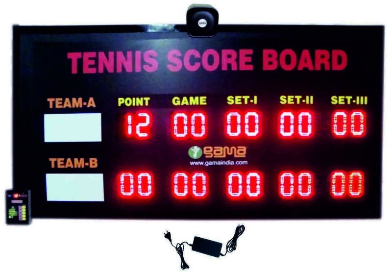 LED Tennis Scoreboard, Shape : Rectangular at Rs 1000 in Meerut - ID ...