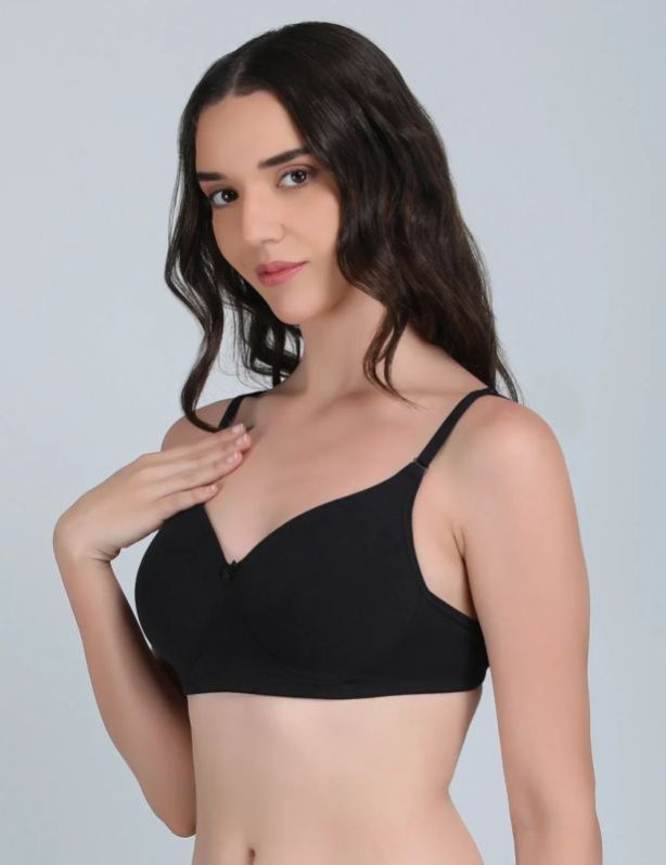 Padded Bra In Black Colour 30B, 32B, 34B, 36B, 38B, 40B at Rs 399 in Mumbai - ID: 7747988