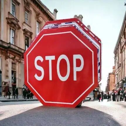Stop Sign Board at Rs 1000 in Delhi - ID: 7763410 | Sign Ved