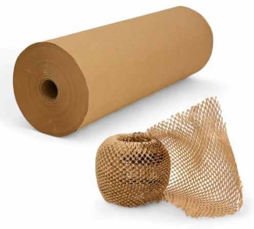 Kraft Paper Bubble Wrap Roll, Pulp Material : Wood Pulp at Rs 910 in ...