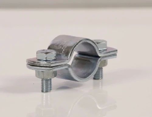 Silver GI Two Bolt Pipe Clamp, Feature : Optimum Durability, Proper ...