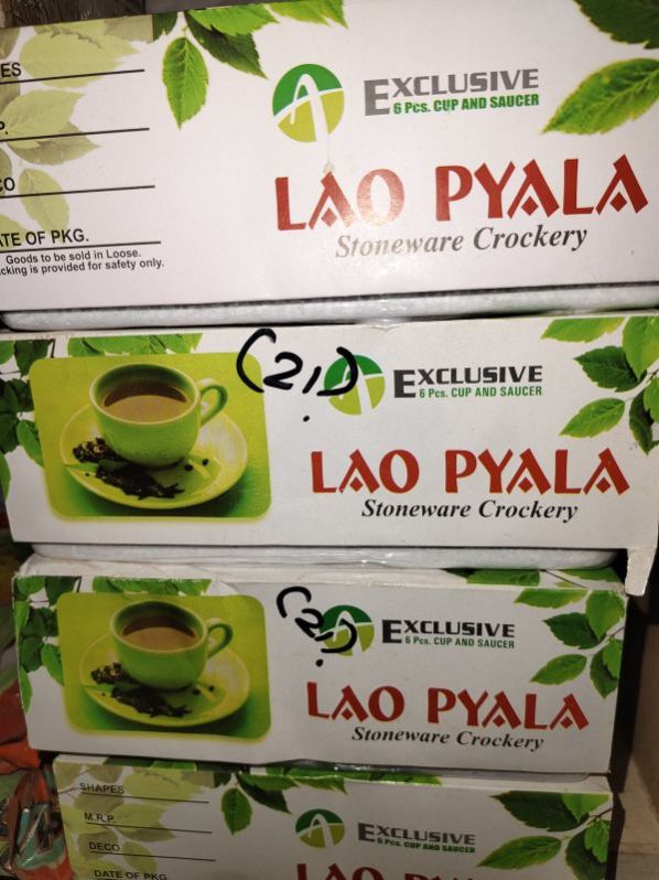 Lao Pyala Cup Saucers Set at Rs 300 in Jaipur - ID: 7292140 | C k store ...