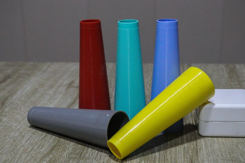 Polished Polypropylene Plastic Bobbins for Textile Industries, Thread ...