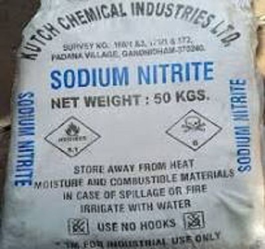 White Sodium Nitrite Powder, for Industrial Use, Grade : Technical ...