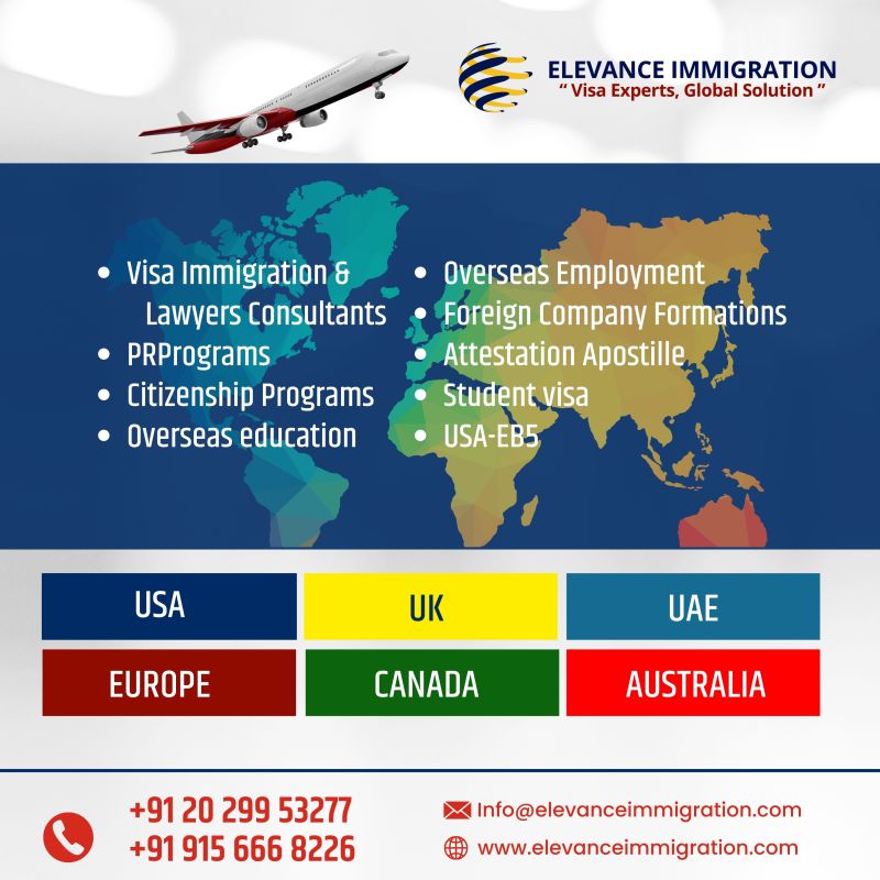 Elevance Immigration in Pune - Service Provider of Visa Processing ...