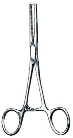 Polished Stainless Steel 40-50gm Kocher Forceps, for Surgical Use ...