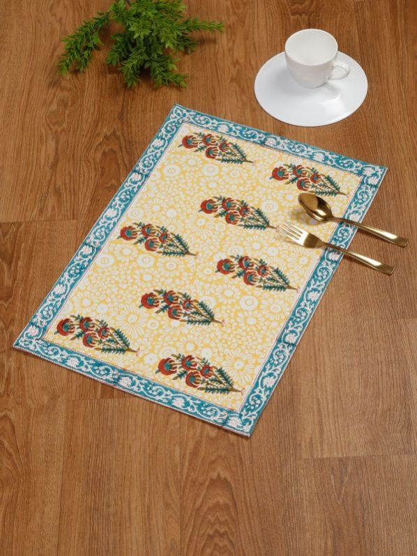 Rectangular Cotton Embroidered Table Mat at Best Price in Ghaziabad ...