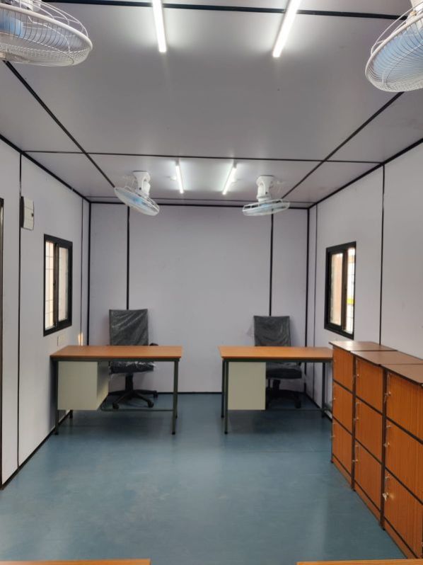 JKT Rectangular Polished Aluminium 3800-3900Kg Mobile Office Containers ...
