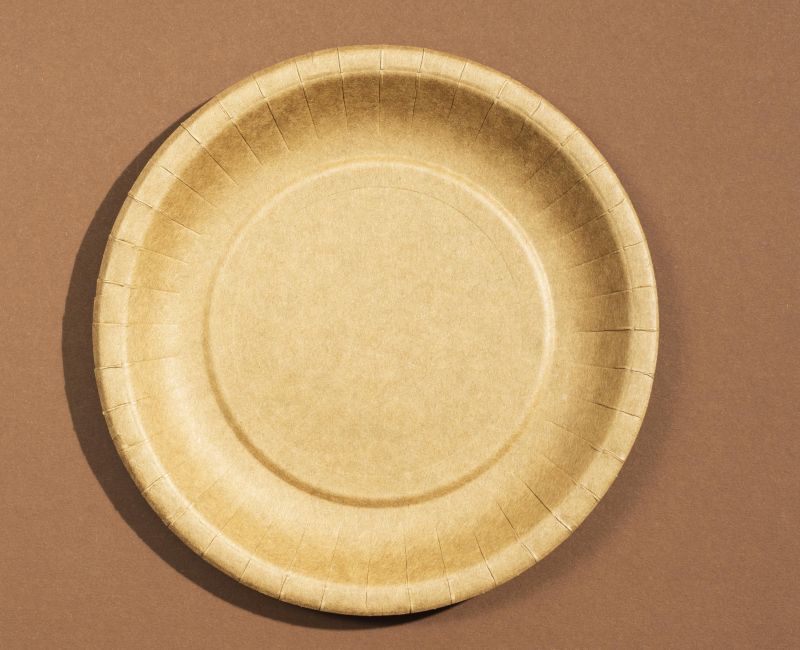 DMCo. Plain Kraft Paper Plate, Shape : Square, Round at Rs 0.5 in ...