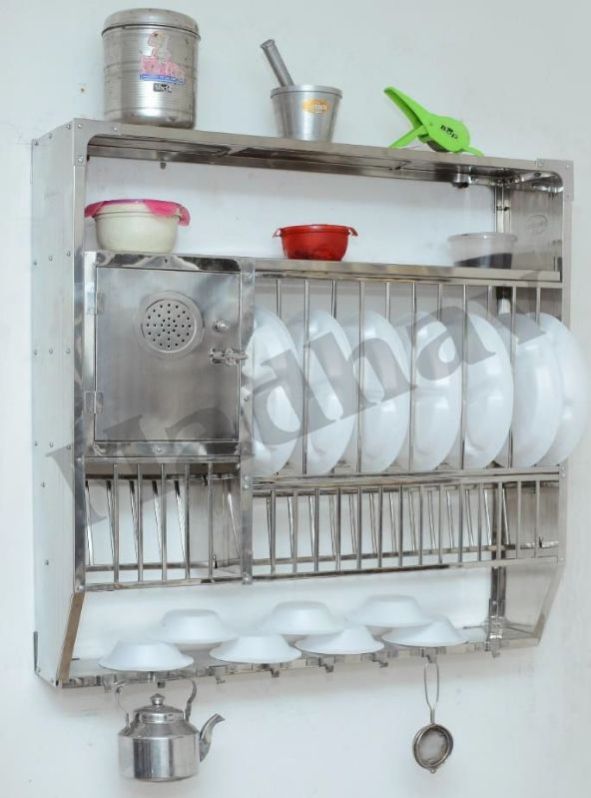 Door 38x36 Inch Stainless Steel Kitchen Rack at Rs 700 in Rajkot - ID ...