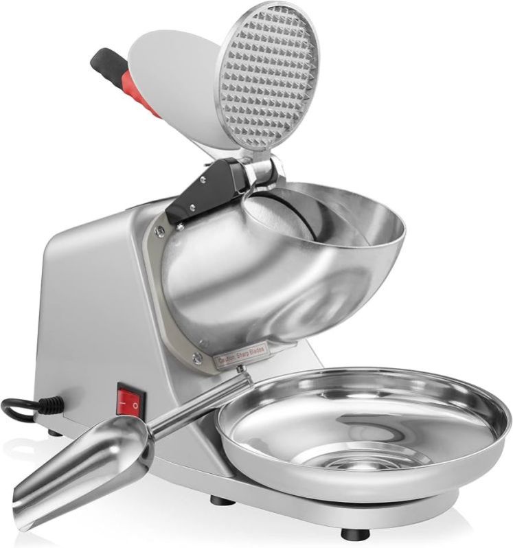 Semi Automatic Electric Stainless Steel Ice Crusher Machine For ...