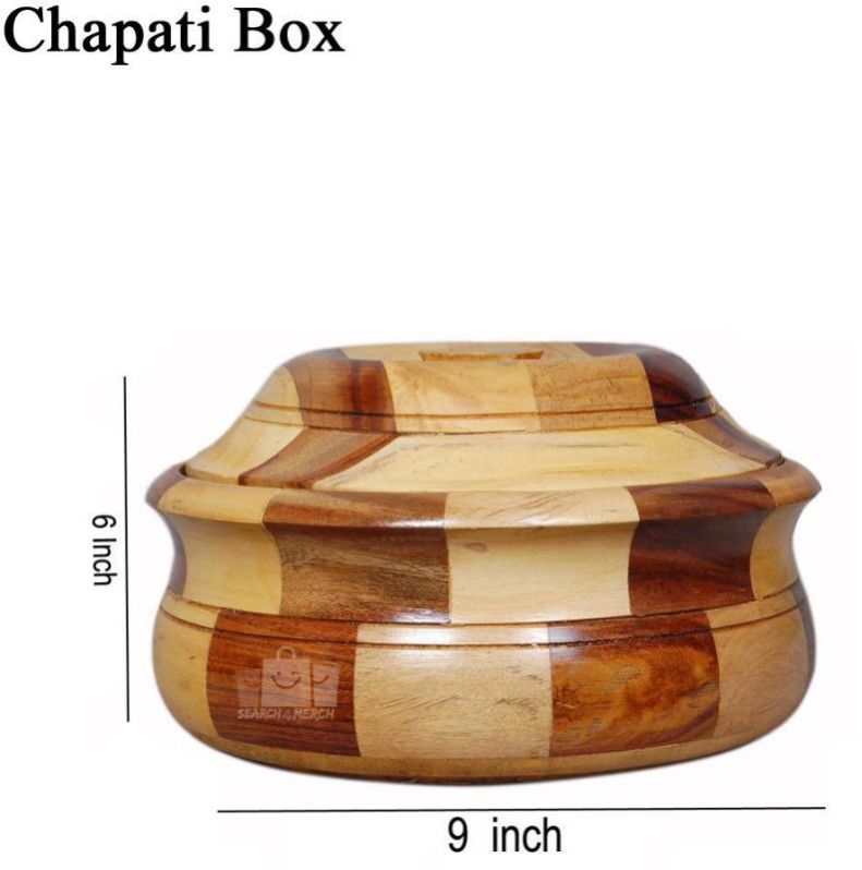 Polished Wooden Chapati Box, Weight : 9inch at Rs 450 in Saharanpur ...