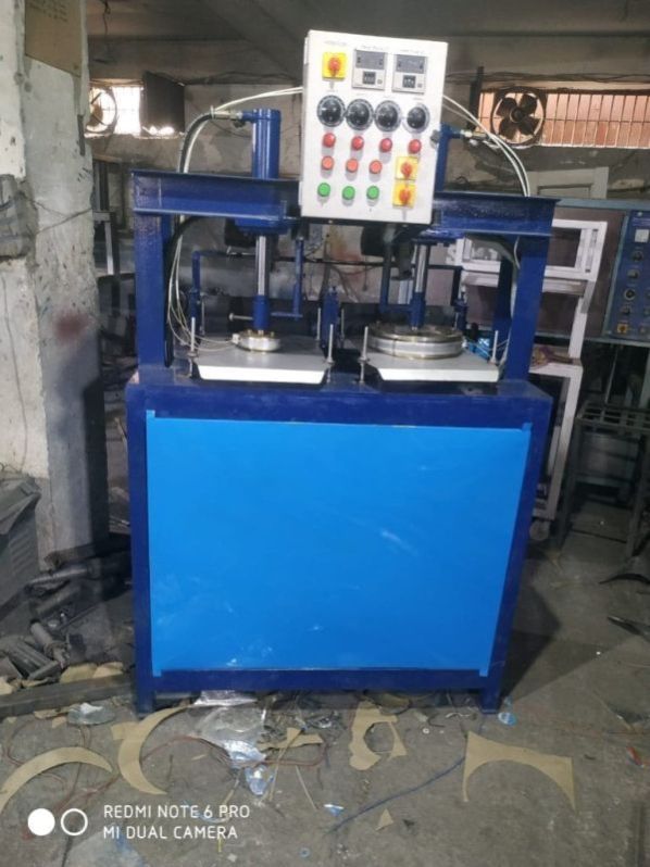 Mild Steel Fully Automatic Hydraulic Paper Plate Machine, Weight : 500-1000kg at Rs 110000 in Indore