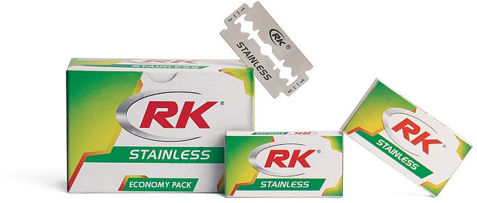 RK Saloon Pack Stainless Razor Blade for Hair Cutting, Shaving at Rs ...