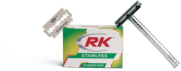 RK Saloon Pack Stainless Razor Blade for Hair Cutting, Shaving at Rs ...