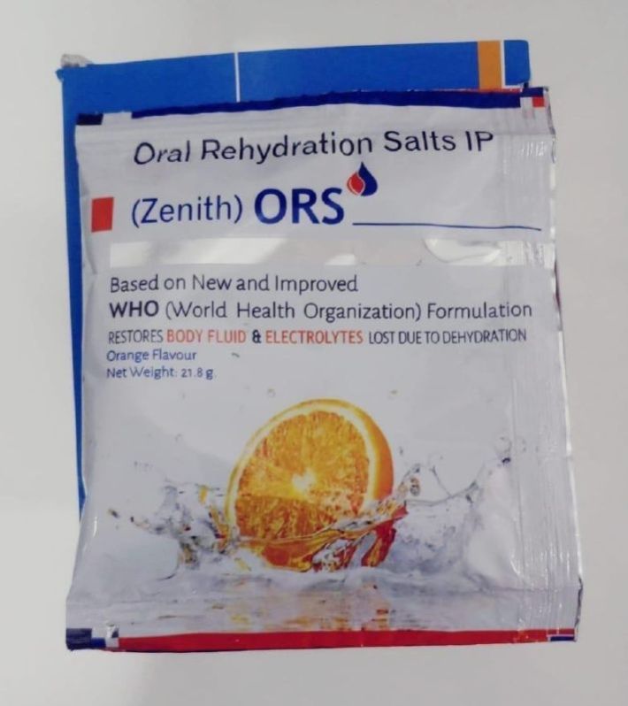 ORS Powder, Packaging Size : 21.8 Gm at Rs 2.7 in Indore - ID: 7615309