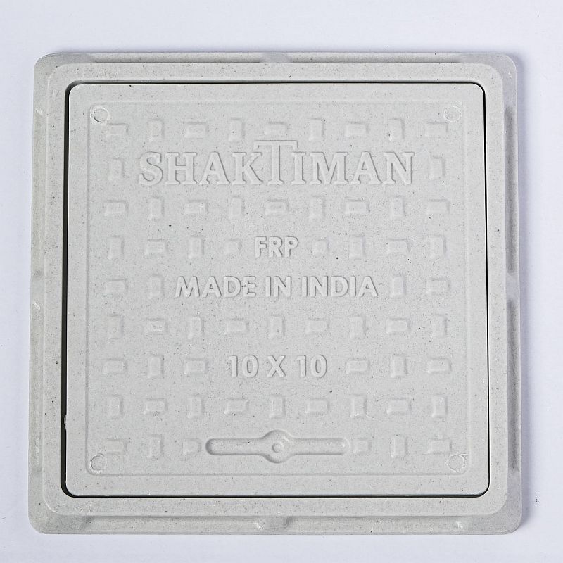 10X10 Inch FRP Manhole Cover for Construction, Public Use at Rs 490 in ...