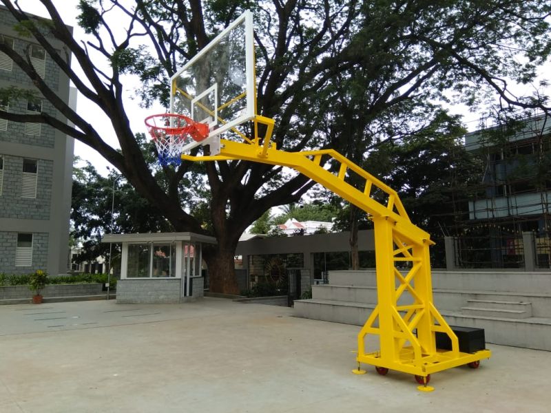 Nexon Polished Iron Portable Basketball Post at Rs 70000 in Meerut - ID ...