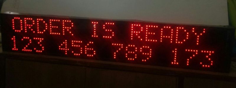 Order Is Ready Token Display System For Restaurants, Hotels at Rs 2000 ...