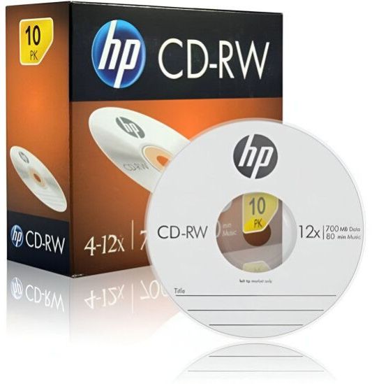 HP CD Rw Pack Of 10 at Best Price in Jaipur - ID: 7816738 | Mega Compu ...