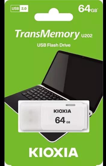 Kioxia U202 64GB USB 2.0 Pendrive at Rs 319 in Jaipur - ID: 7814561 | Mega Compu World