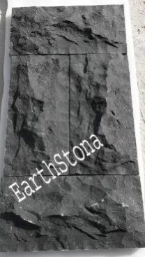 Black Basalt Rock Face Natural Stone Wall Cladding at Rs 188 in Jaipur ...