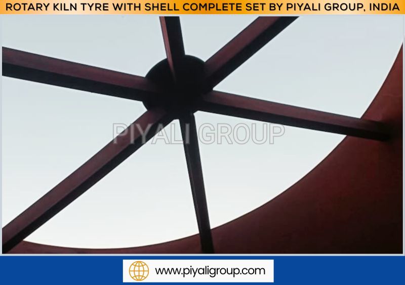 Rotary Kiln Tyre (Riding Rings) with Shell Complete Set - Mfg. and ...