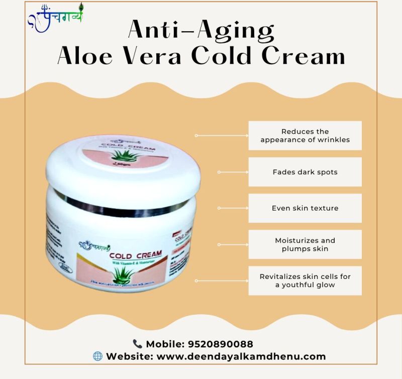 Aloe Vera Cold Cream, Color : White, Brand Name : Panchgavya at Rs 55 ...
