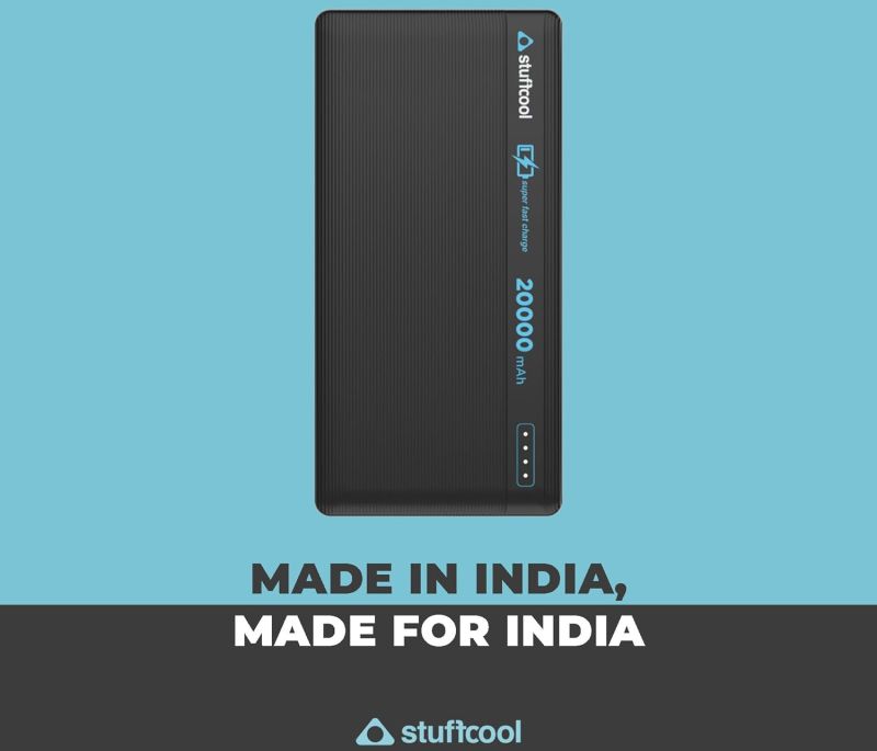Stuffcool Major Max 20000mAh Powerbank, Color : Black at Rs 3999 in ...