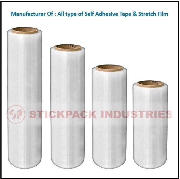 LLDPE Stretch Film 24MM, 76MM, Length : 150mtr To 300mtr at Rs 98 in ...