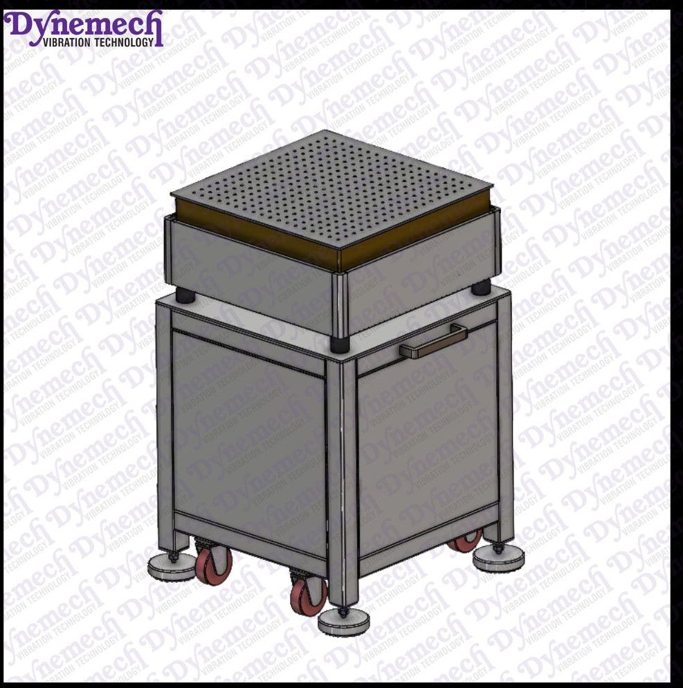 Dynemech Anti-Vibration Platform with Movable Trolley Series: VIP-AM-HC ...