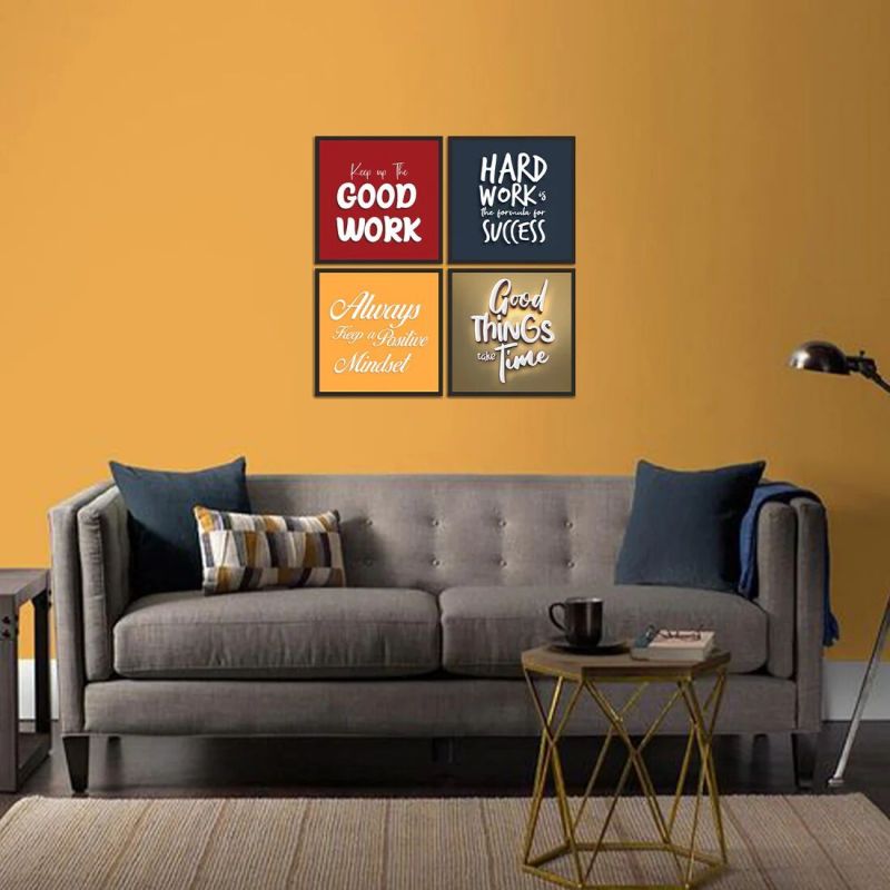 Hard Work With Success Super Premium Set 4 Frames at Rs 3099 in Noida ...