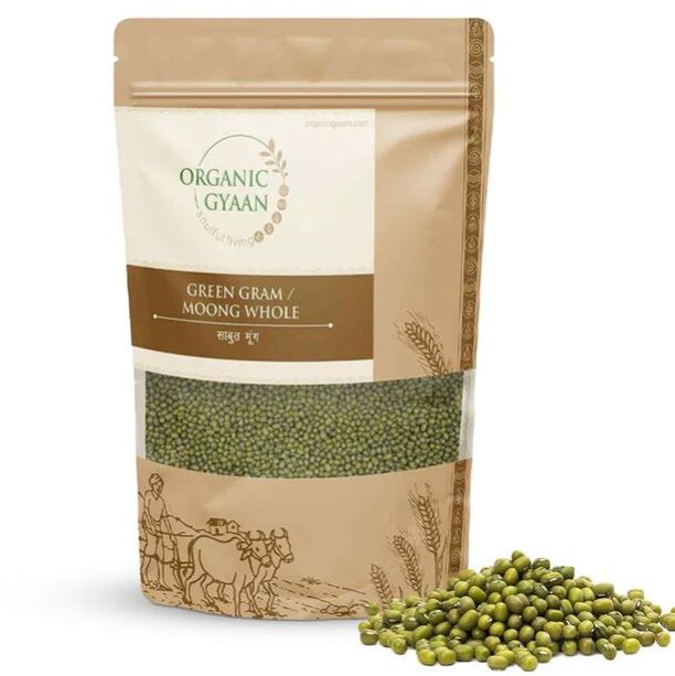 Moong Whole Green Gram at Rs 125 in Mumbai - ID: 7882987 | Organic gyaan