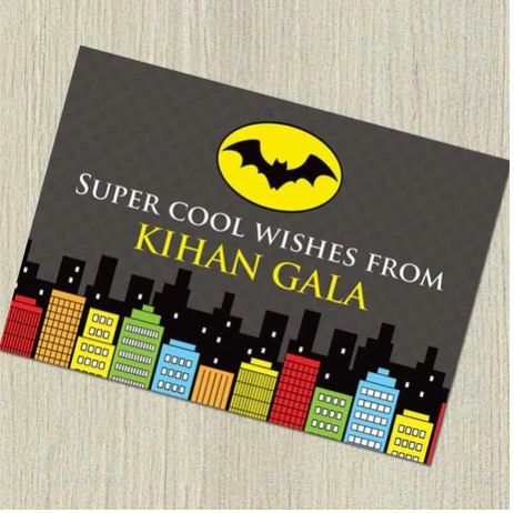 Batman Gift Notecards at Rs 699 in Mumbai - ID: 7884678 | Cupik Design