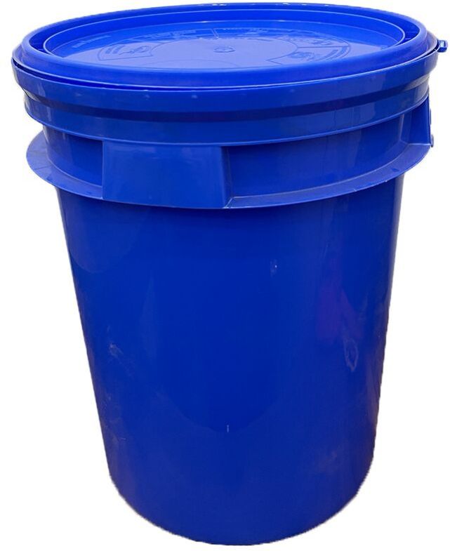 Plain HDPE Plastic Adhesive Bucket, Color : Multicolor For Industrial ...