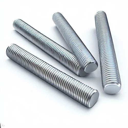 Polished. 14 Mm Galvanized Iron Threaded Rod, Color : Silver at Rs 75 ...