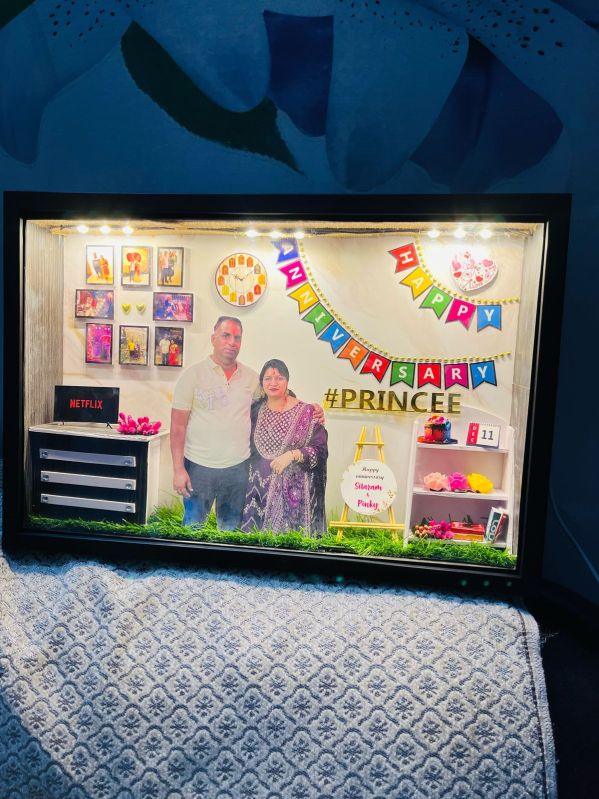 Customised Birthday Love Moon Collage Photo Frame at Rs 499 in Raipur ...