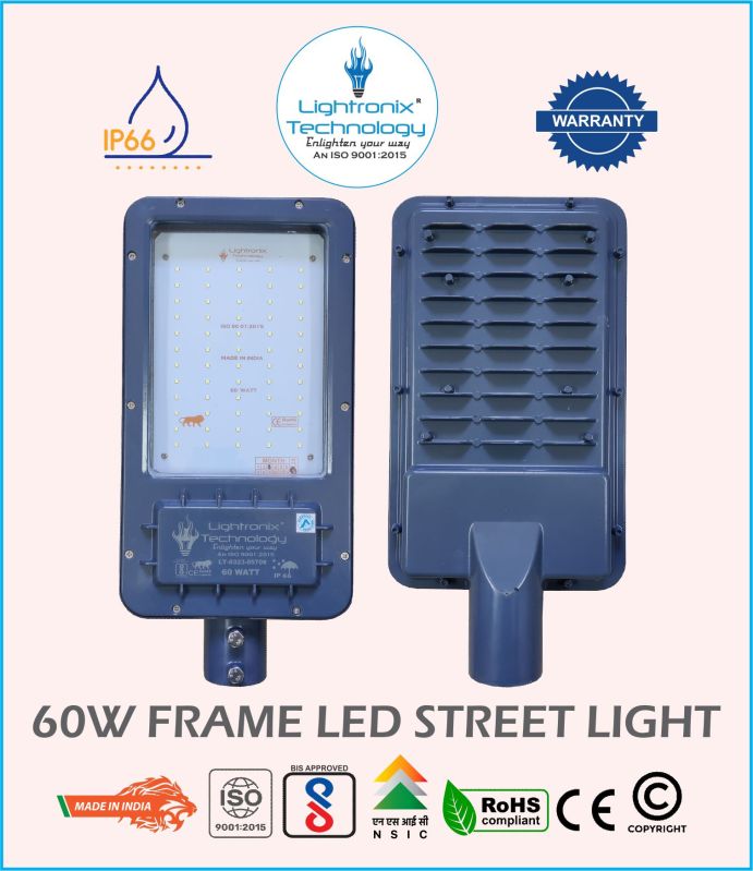 LIGHTRONIX TECHNOLOGY Electric Aluminium 60w LED Street Light at Rs ...