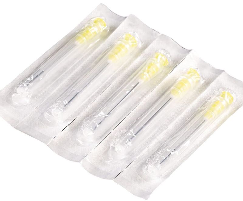 Disposable Sterile Needles with Luer Lock Design Individually Wrapped ...