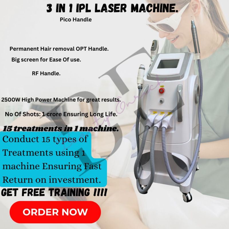 Welocity Professional Semi Automatic Mechanical Ipl Laser Machine at Rs ...
