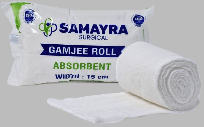 Samarya Cotton Gamjee Roll, Color : White, Roll Length : 2.7M at Rs 33 ...