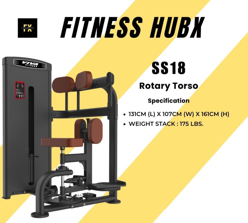 Fitness Hubx Rotary Torso Machine at Best Price in Patna - ID: 7976778